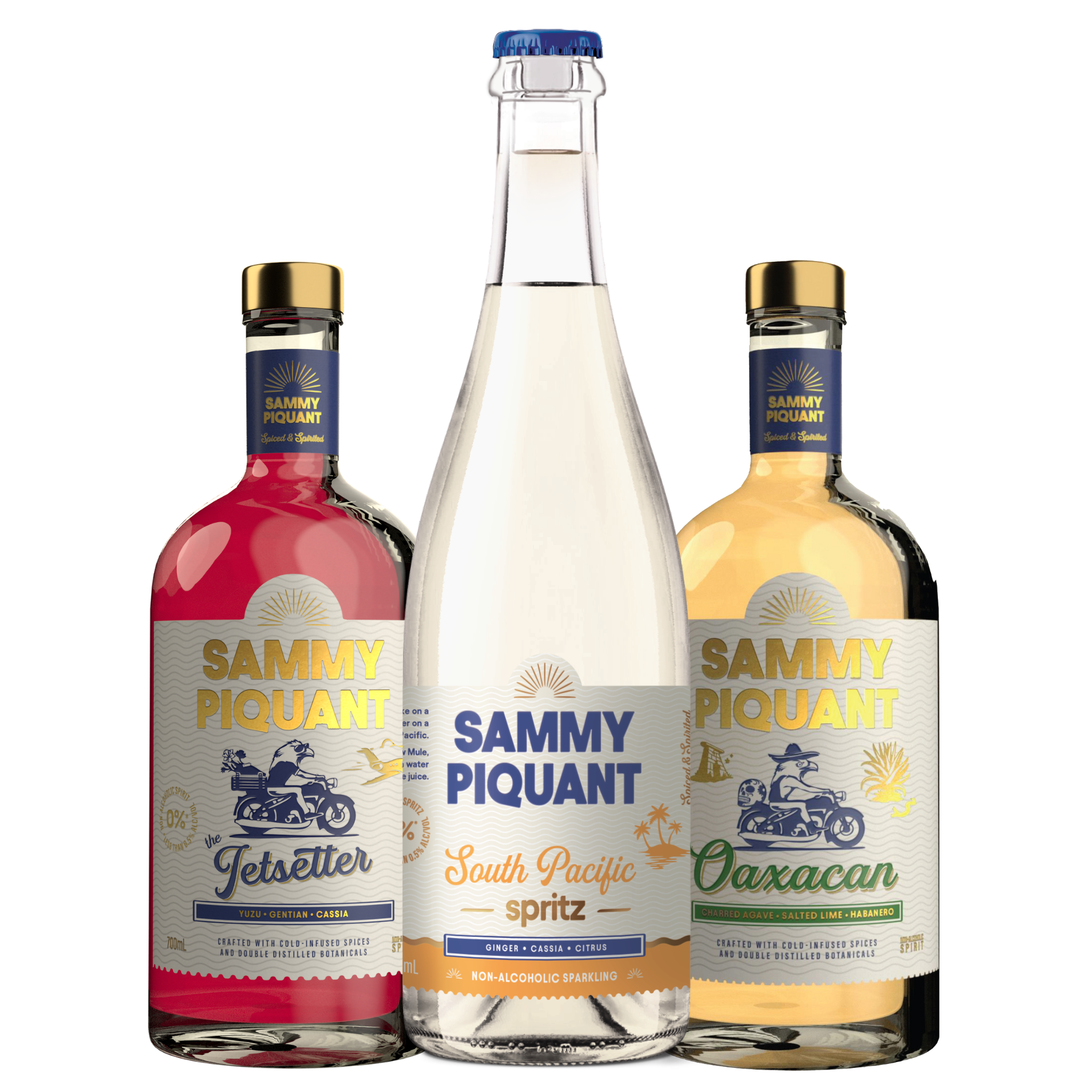 The Signature Sammy Set | Non Alcoholic Spirits Bundle | Sammy Piquant